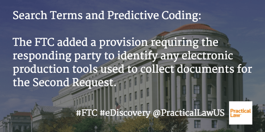 FTC Issues Revised Model Second Request and Merger Review Best Practices